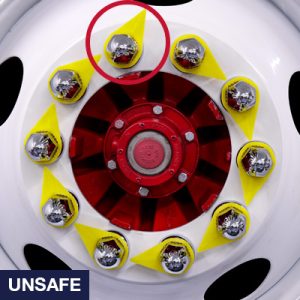Safety Lug Check Loose Lug Nut Indicators - RealWheels
